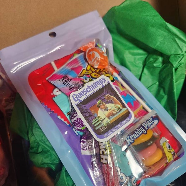 Goosebumps Candy Pack , 90s Candy, Party Favors, Goosebumps Birthday ...