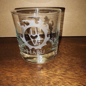 Mario Mushroom Glass Nintendo Mario Inspired Whiskey Glass - Etsy