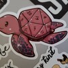 Polyhedral Dice Turtle D20 Sticker Rpg Sticker Ranger Class Sticker ...