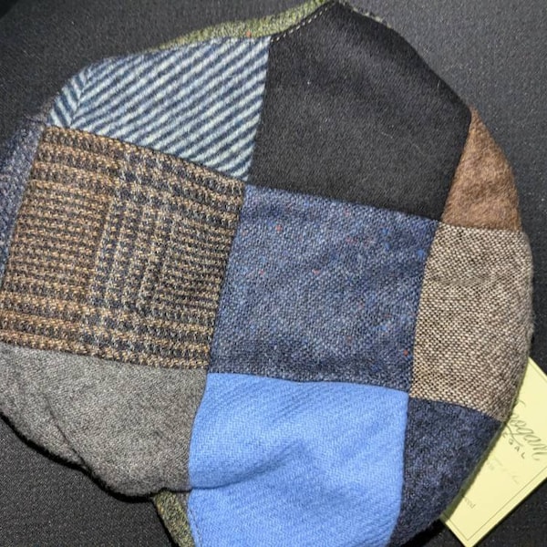 Irish - Donegal Tweed Patch Flat Cap - Patch - Ireland - Handcrafted ...