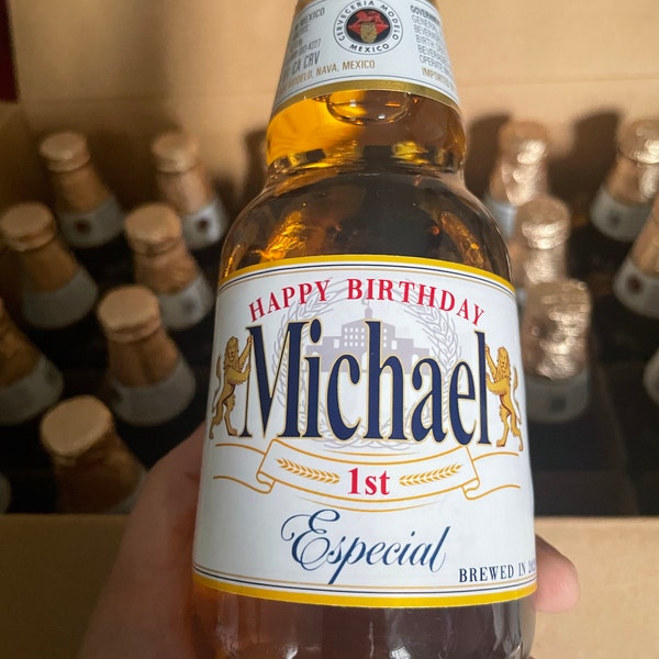 Custom Modelo Beer Labels , Personalized Beer, Cerveza, Personalized ...