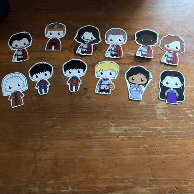 Merlin Stickers - Etsy