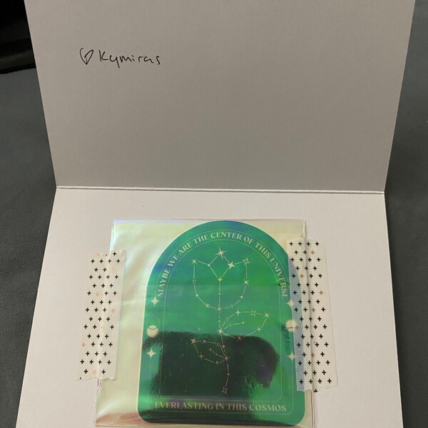 Cosmo Sticker the Rose K-pop Vinyl Sticker Dual Dawn to Dusk Tour ...