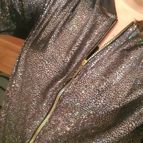 Holographic Silver Disco Mermaid Backless Catsuit - Etsy