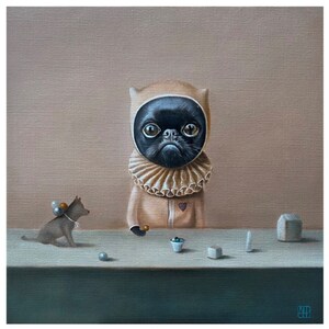 Mermay Art, Limited Edition Art Print, Pop Surrealism, Big Eyes ...
