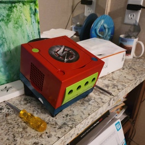 Paper Mario Custom Gamecube Jewel Badge Faceplate - Etsy