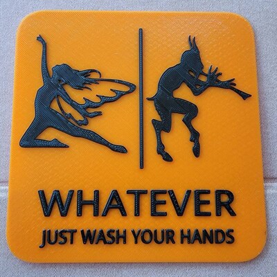 Unicorn Dragon Restroom Gender Neutral Bathroom Sign Braille - Etsy