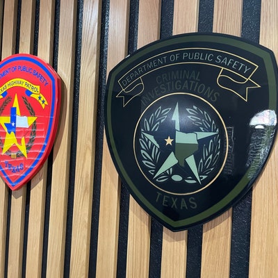 Texas DPS Criminal Investigations Patch SVG, TX Department Public ...
