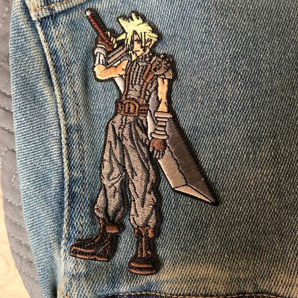Final Fantasy VII FF7 Remake High Quality Avalanche Patch Iron on /sew ...