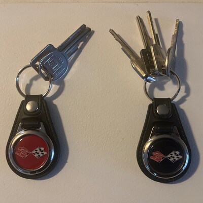 DATSUN TRADITIONAL KEYCHAIN Red White and Blue - Etsy