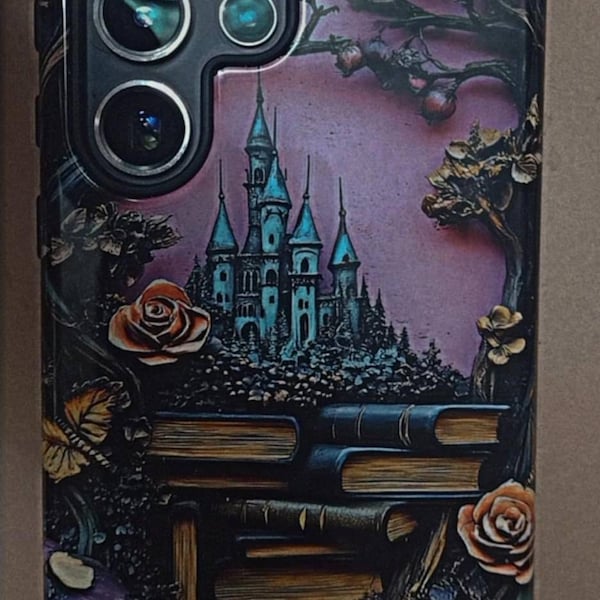 Christmas Phone Case, Cute Reindeer Design With Faux Embroidery Effect ...