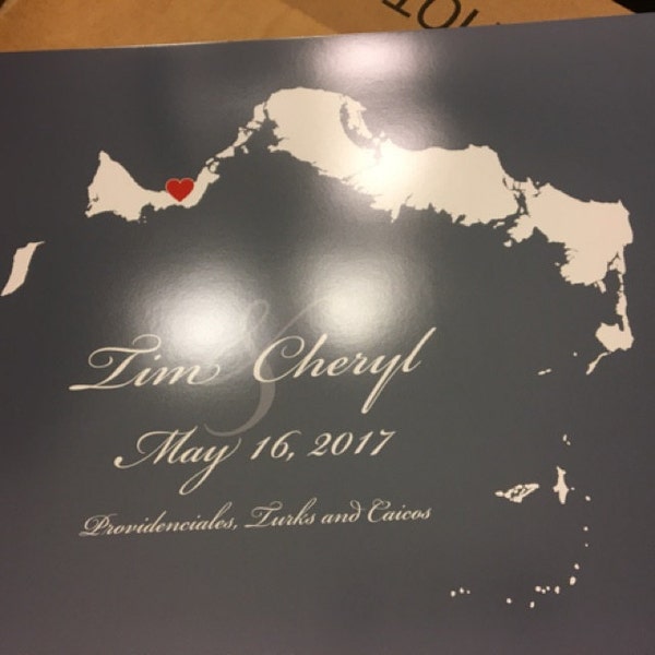 Custom Two Country Maps With Love Trail Watercolor Print- Long Distance ...