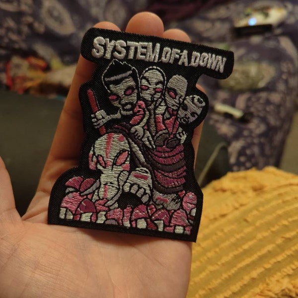 System of A Down Patch / Heavy Metal Music Patch / Sew or Iron on ...