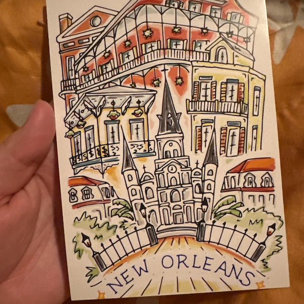 New Orleans Magnet French Quarter, St. Louis Cathedral, Architecture ...