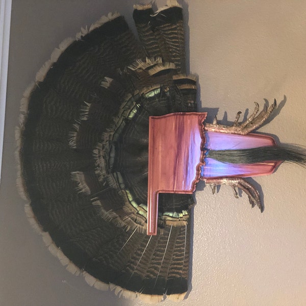 State Shaped Turkey Mount (ALL STATES) - Etsy