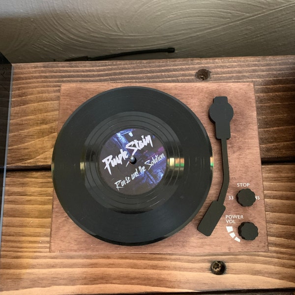 Funny Vinyl Record Coasters With Turntable Holder - Make a Set With 26 ...