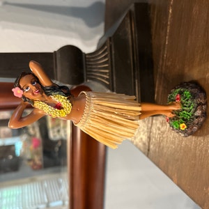 Dashboard Hula Doll, Aloha Gift, Van Life, Hawaiian Girl, New Car ...