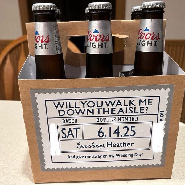 Custom Beer Bottle Labels to Coordinate With Your Beer Carton Only - 2 ...