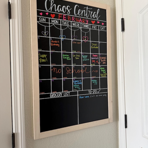Custom Chalkboard Easel - Personalized Chalkboard Sign - Tabletop ...