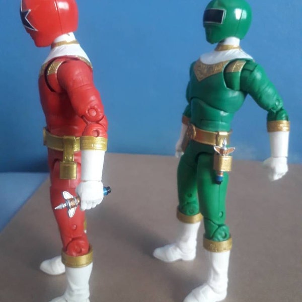 Power Rangers Zeo - Zeo Pods - Lightning Collection Accessories - Etsy