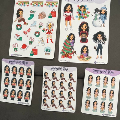 Miss Lady D Movie Theater Sticker Sheet - Etsy