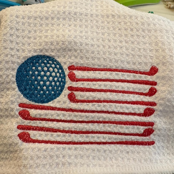 Golf Flag Machine Embroidery Design, Embroidery Design, Machine ...