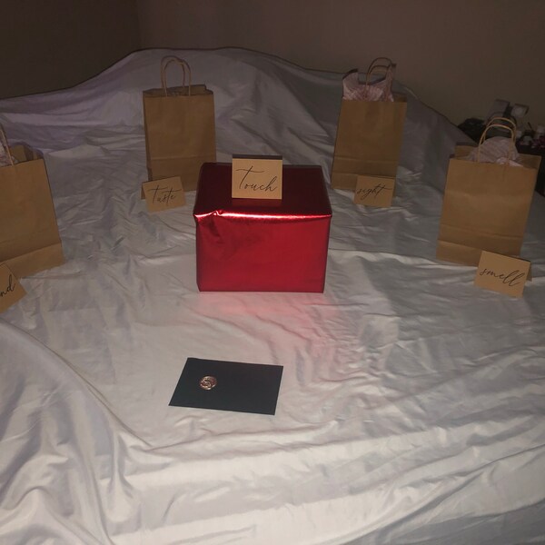 5 Senses Card Set Being With You Makes Perfect Sense Gift for Him, Gift ...