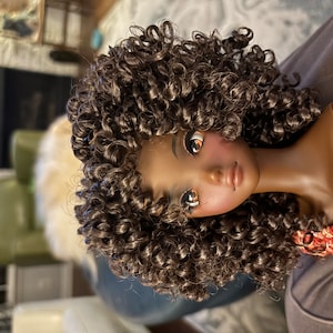 Custom WIG for Head Size 7 Tonner Ellowyne, My Meadow Avery, Mini Pal ...