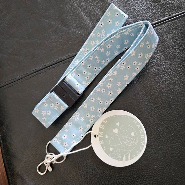 Fabric Lanyard With Breakaway Clasp | Lanyard for Work | Cotton Lanyard ...