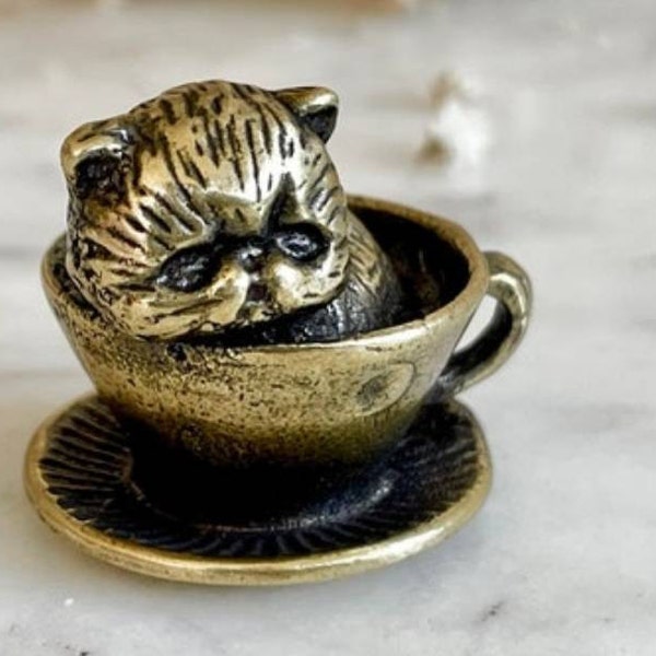 Little Hummingbird Miniature, Solid Brass Flying Bird Figurine, Curious ...