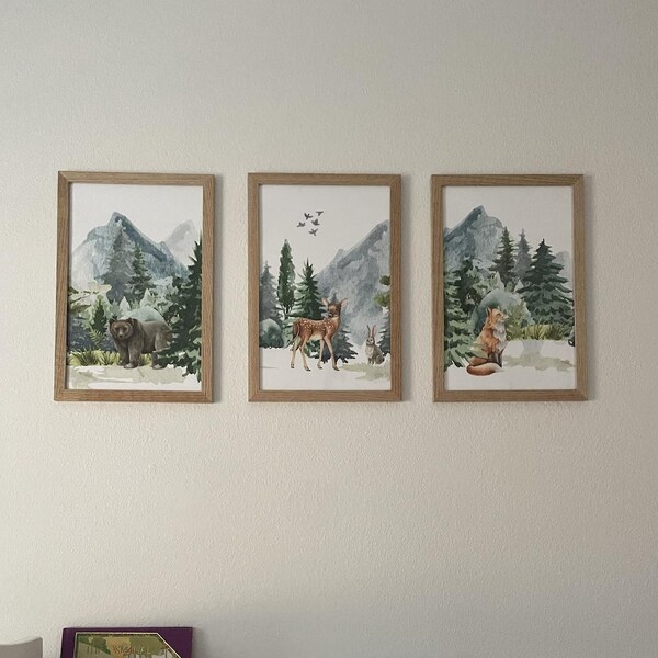 Dinosaur Prints for Boys Room, T-rex Print, Triceratops Print ...