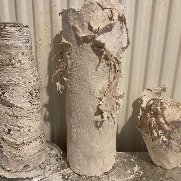 Mulberry Paper Fishnet Pattern Handmade With White Cotton Thread ...