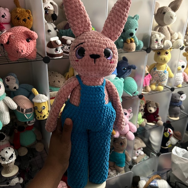 Crochet Sleepy Bunny Pattern, Easter Bunny Pattern, Amigurumi Sleepy ...