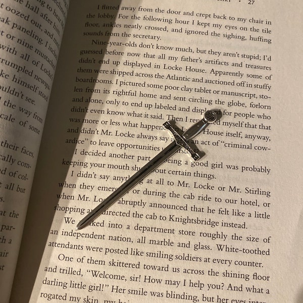 Medieval Sword Bookmark Blank, Bookish Gift, Literary Accessories ...