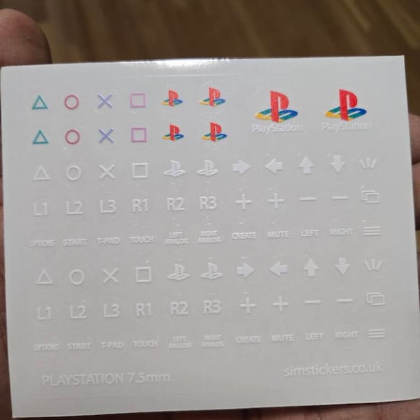 Fanatec Rally Module 10mm Stickers for Various Simulator Wheel/button ...