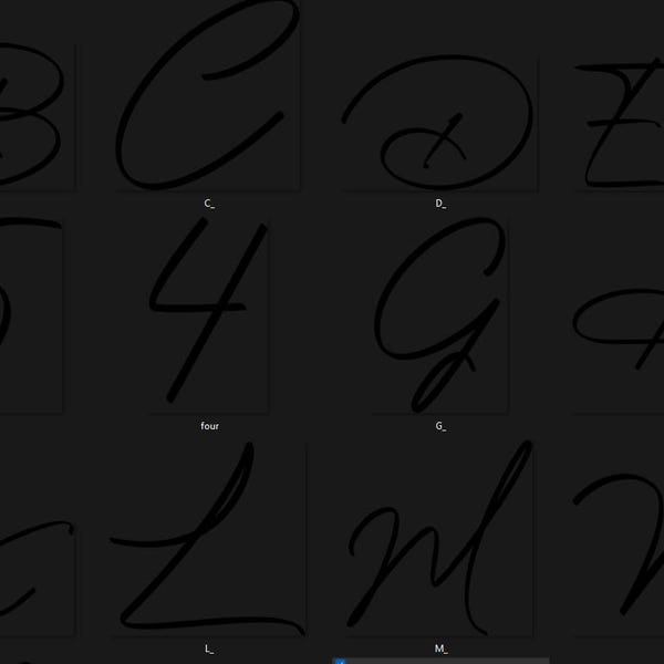 Signature Font Bundle, Script Fonts TTF, Calligraphy Wedding Fonts ...