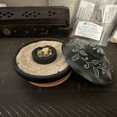 Floral Match Set 4 Incense Matches & Burner Incense - Etsy