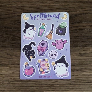 Spellbound Sticker Sheet Cute for Planners Bullet Journal - Etsy