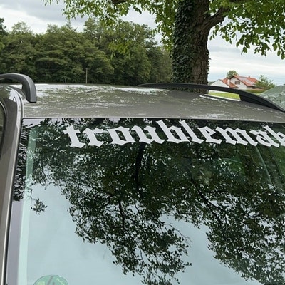 Chasing Midnight Car Windscreen Sticker all Colours & Sizes - Etsy