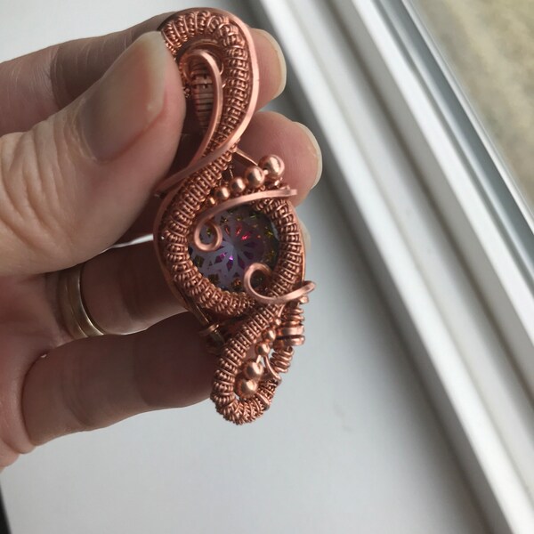 Kit + VIDEO Tutorial - Chronos Pendant - Etsy