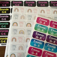 Daycare Pack of Custom Labels Set of 60 standard, Mini & Pacifier Baby ...
