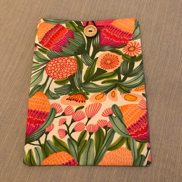 Patchwork Small Drawstring Bag / Linen Bag Small / Project Bag / Travel ...