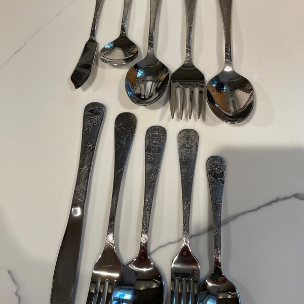 Liberty 20 Piece Flatware Set Service for 4 Made in USA - Etsy