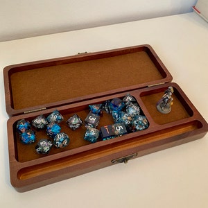 Dnd Vault Old Wood Dnd Dice Case Custom Dice Box Storage Dice Rolling ...