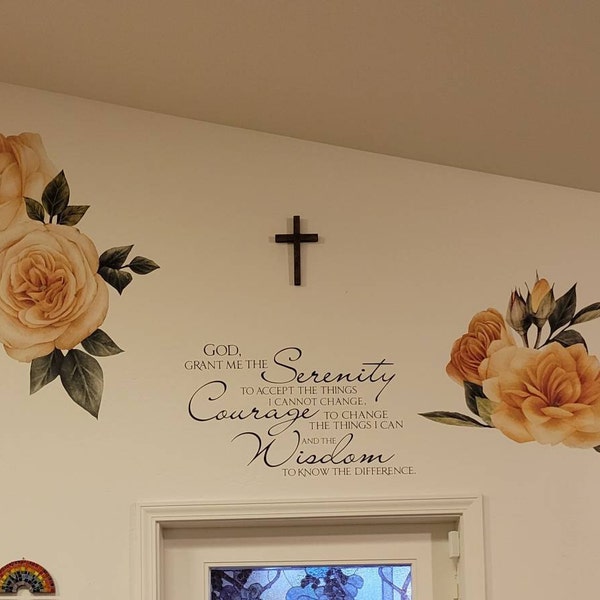 8" Plain Wall Cross Wood Black White Copper Pink and Brown Home Decor ...