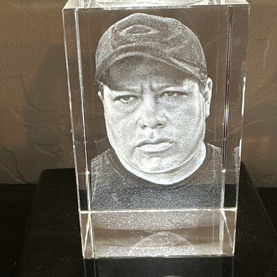 Putter Emerald Award Custom Laser Etched & Engraved Glass - Etsy