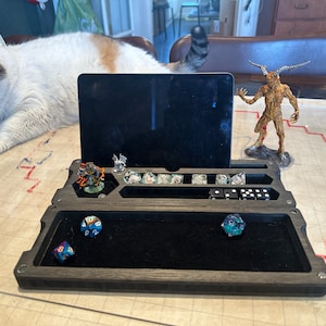 Dungeons Box™ D&D Dice Box USA Made Handmade Hero Dice Vault Bamboo ...