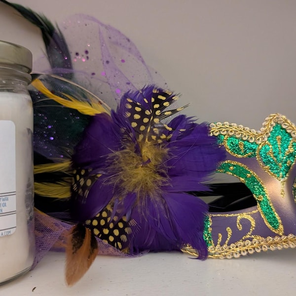 Purple Gold Masquerade Mask, Jolly Mask, Ball Paty Mask, Men Mask ...