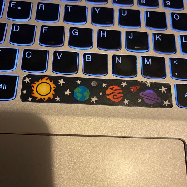 Classic Space Bar Sticker ONE PIECE / Space Bar Vinyl Decal / Space ...