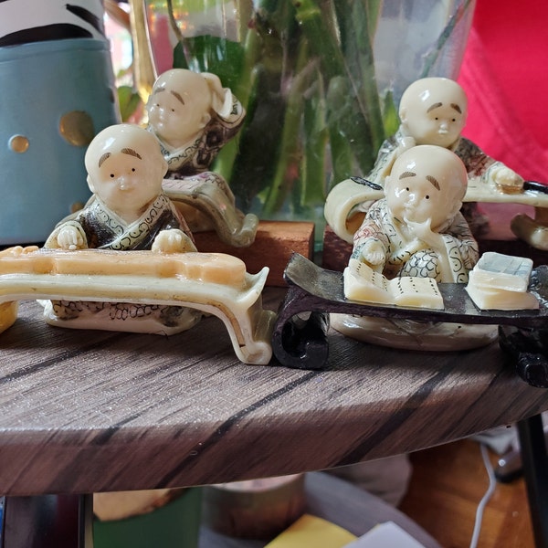 Vintage Red Resin Tiger - Etsy